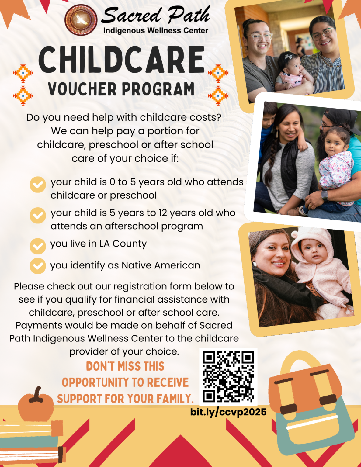 Childcare Center and Voucher Program - Sacred Path Indigenous Wellness ...